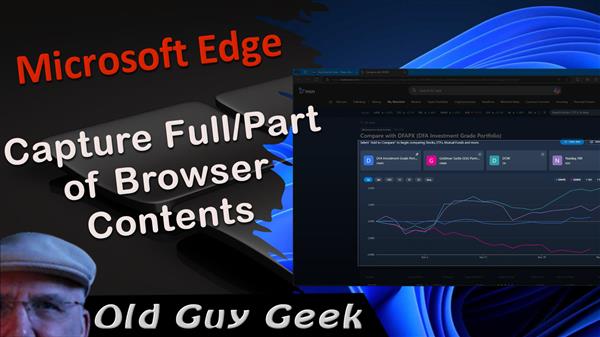 Save Full Or Part Of Web Content With Microsoft Edge Capture